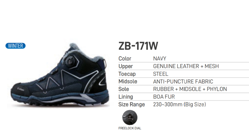 Giày bảo hộ Ziben ZB 171W - Giày Bảo Hộ Ziben